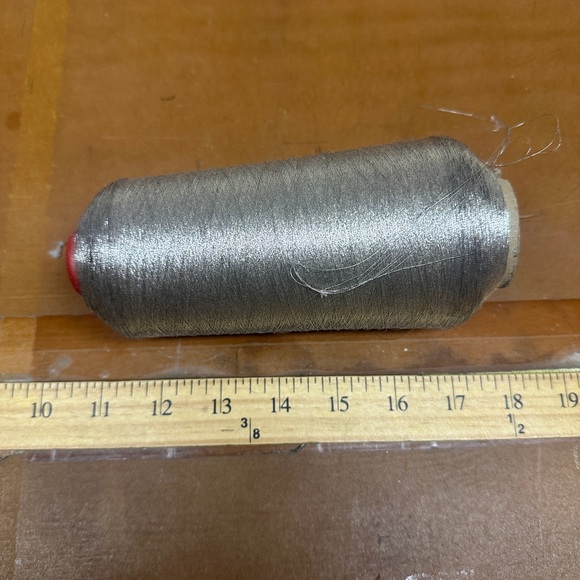 Design | Spool Of Metallic Silver Thread | Poshmark